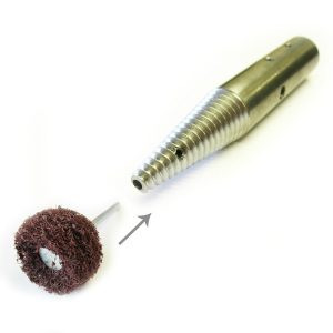 Pigtails - Bench Grinder Tapers to use as a Polisher