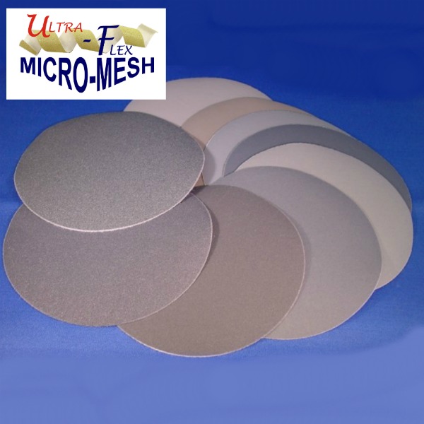 Micro Mesh Discs for fine polishing on plastic, acrylic and metals
